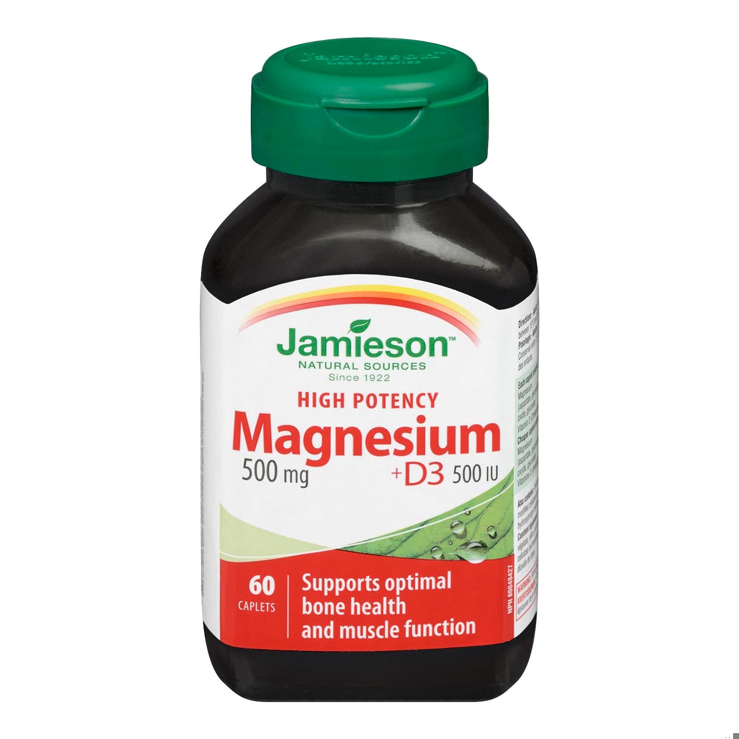 MAGNESIUM + D3 500MG CAPS 60 JAM