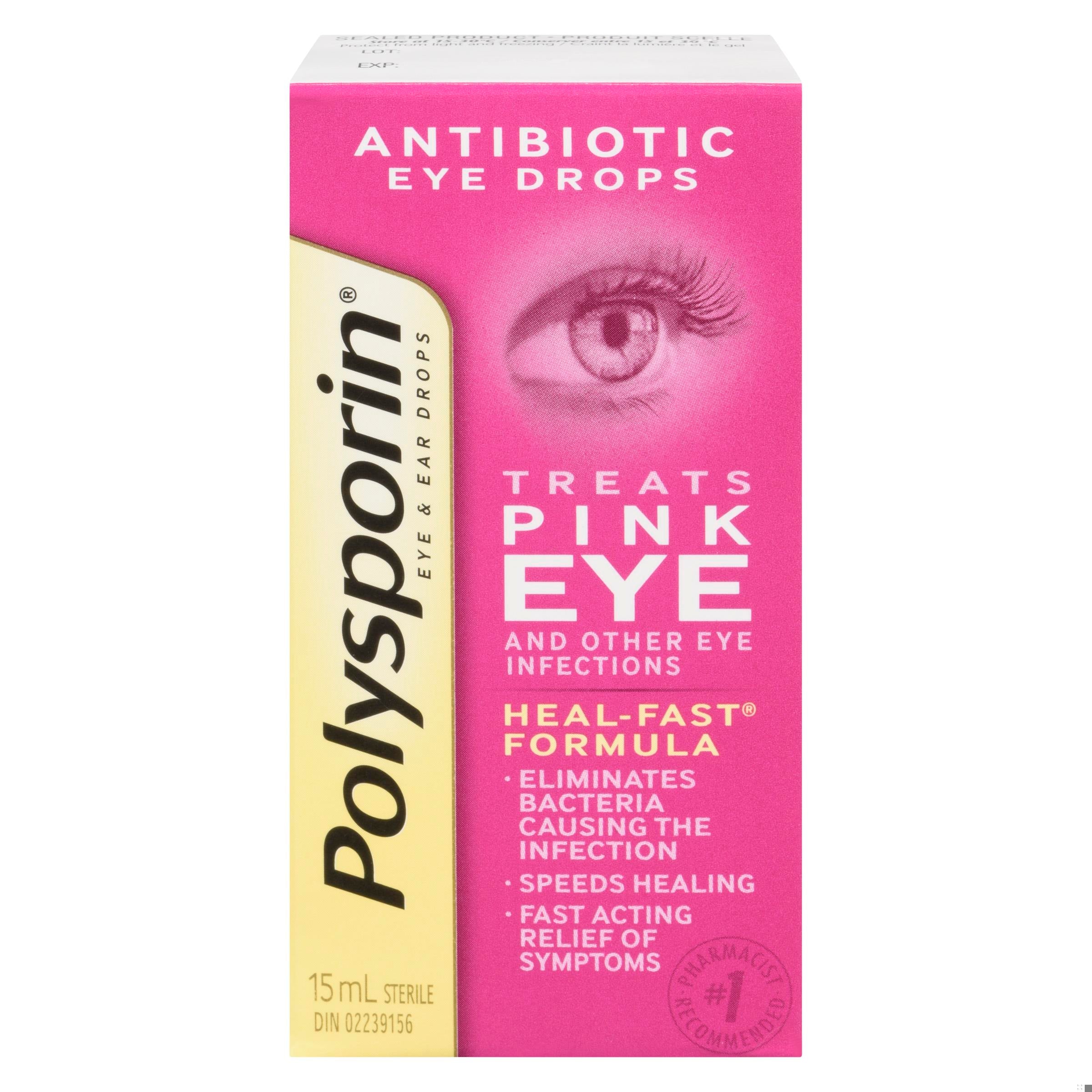 POLYSPORIN PINK EYE DROP 15ML